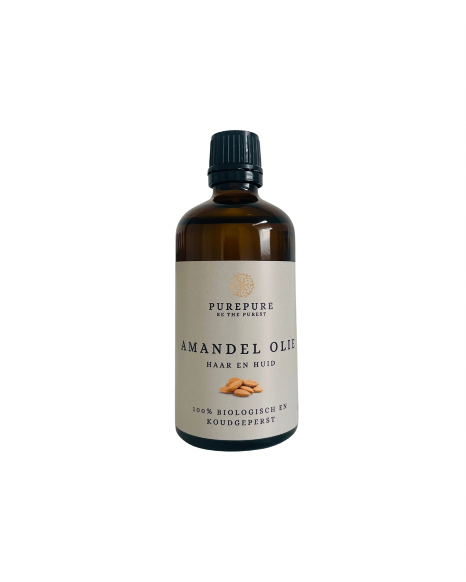Zoete Amandelolie – 100% Biologisch & Puur | PurePure